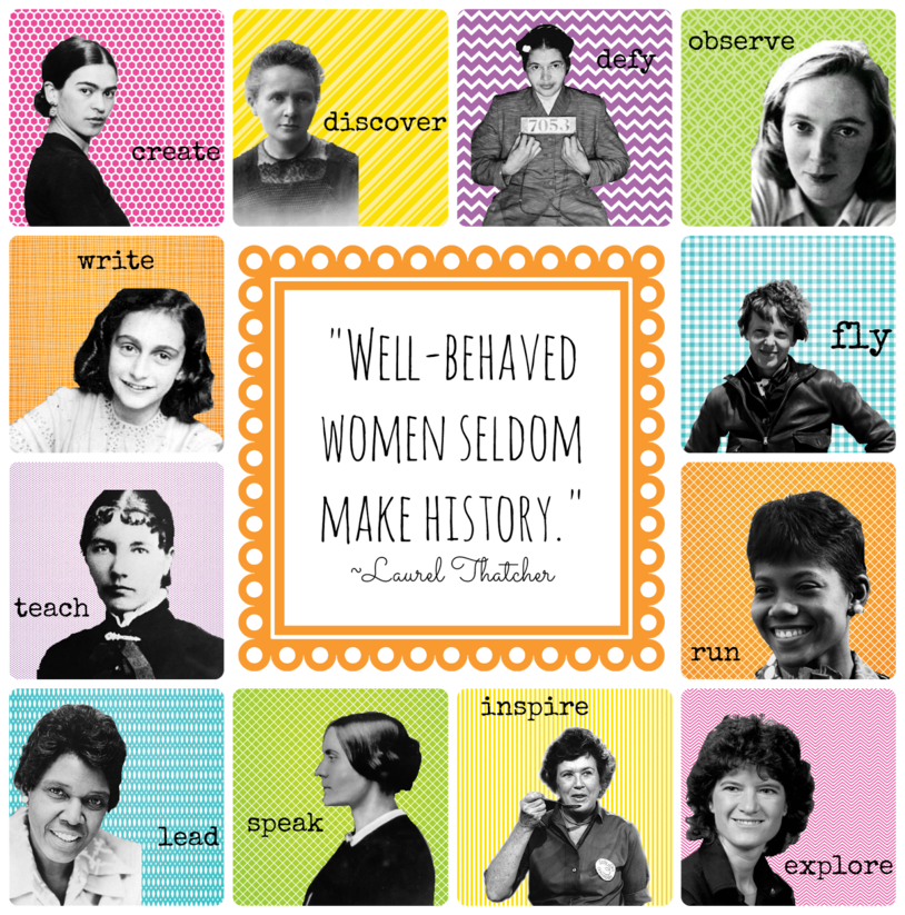 Women's History Month: Interactive Biography Lesson (3-12)