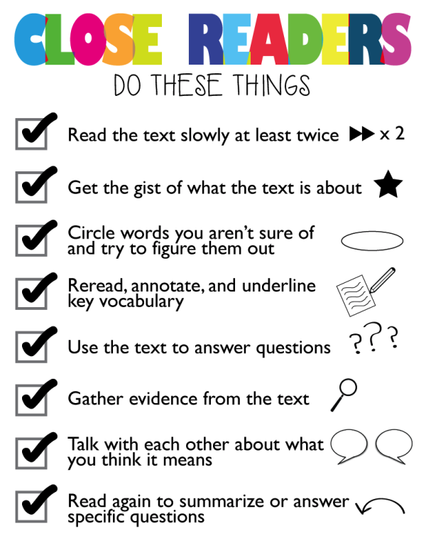7 Anchor Charts for ELA Common Core Standards