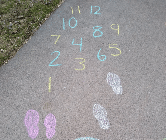 Activity: Creating an At-Home Math Sensory Path