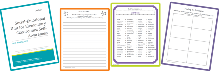Social-Emotional Lesson Plan Unit: Self-Awareness Download | VariQuest