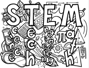 STEM Coloring Poster Free Download | VariQuest