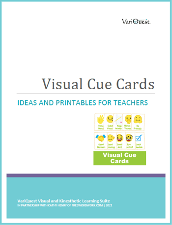 Visual Cue Cards: Ideas and Printables for Teachers | VariQuest