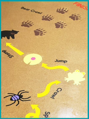 Printable Sensory Paths for Elementary Education