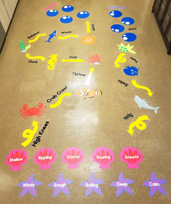 Free Sensory Path Printables
