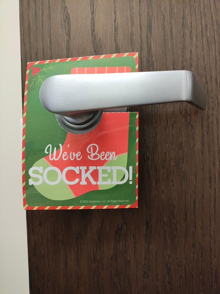 [Free Holiday Printables] You've Been SOCKED!