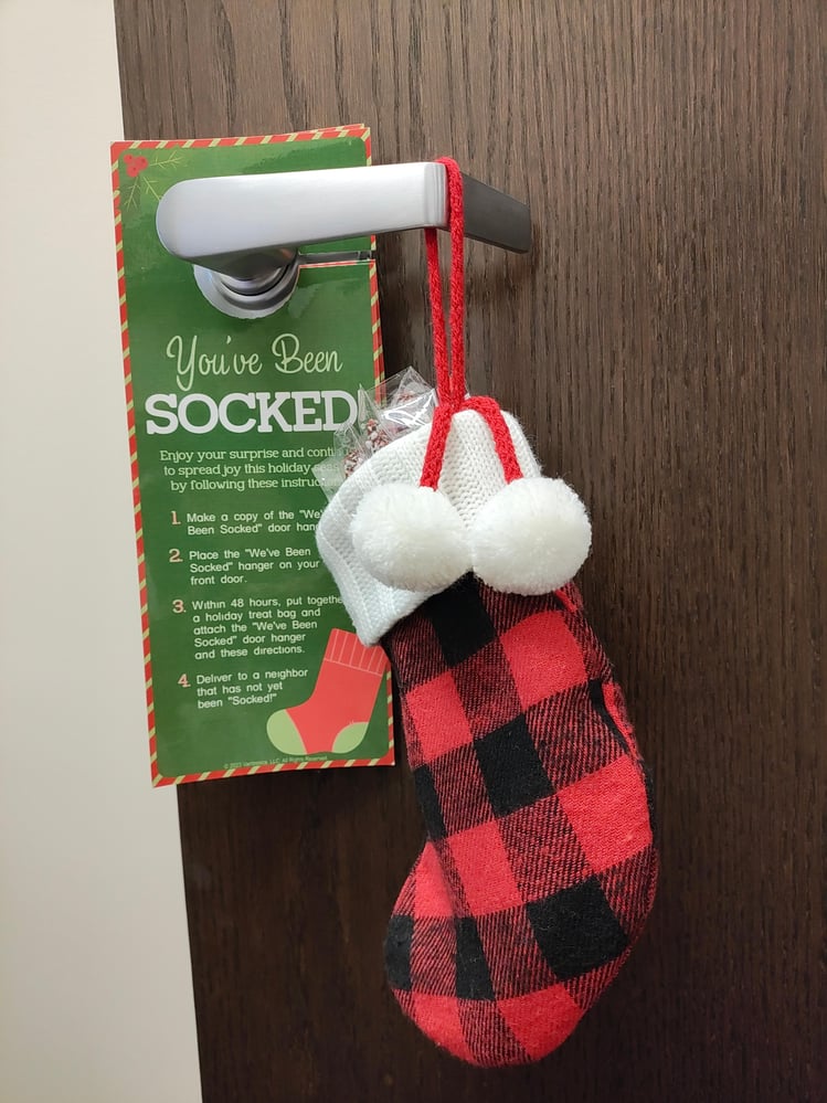 [Free Holiday Printables] You've Been SOCKED!